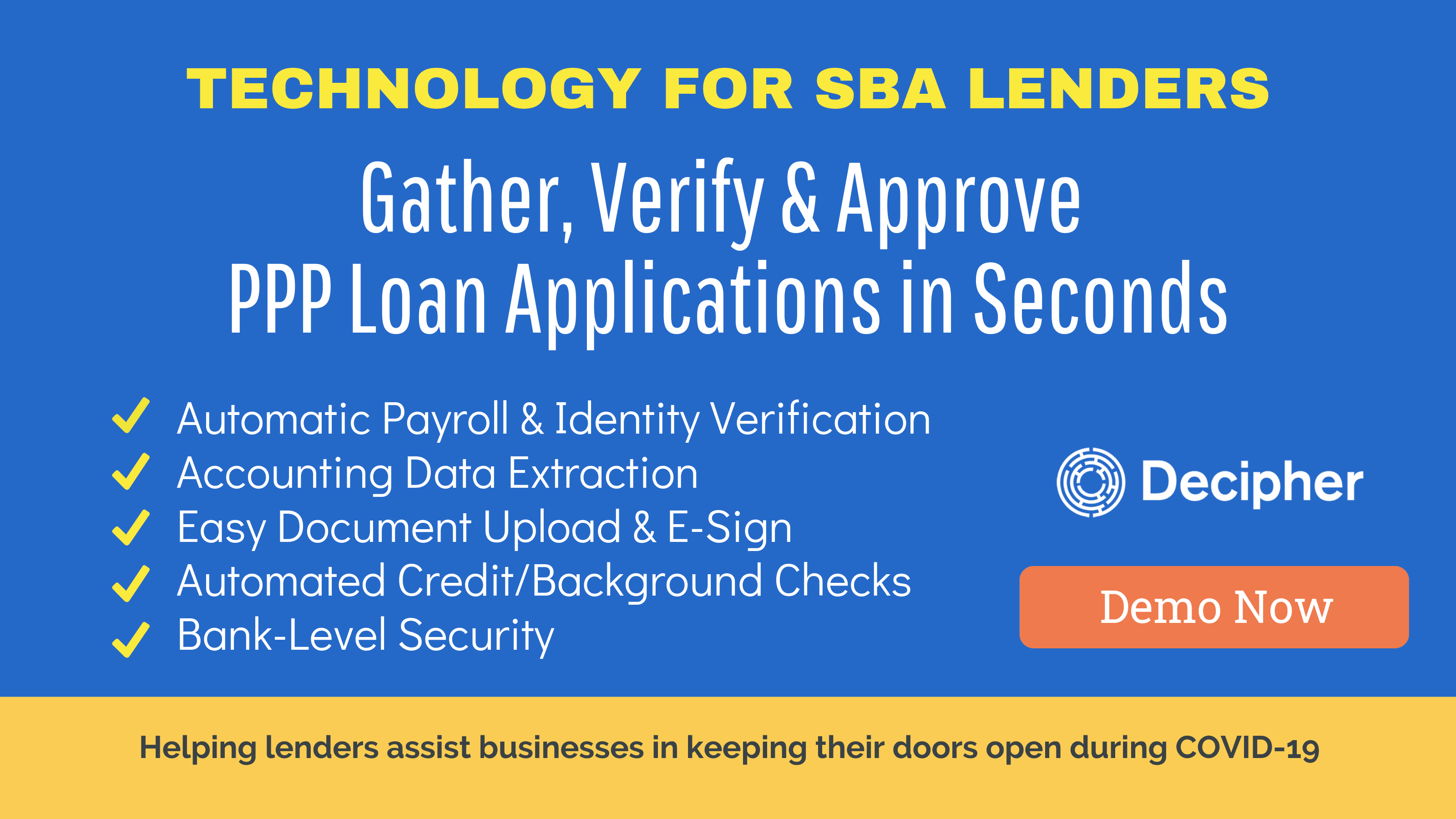 SBA - Decipher Credit